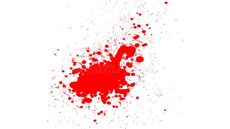 Red Splat Brush HD stock illustration. Illustration of bright - 228927212