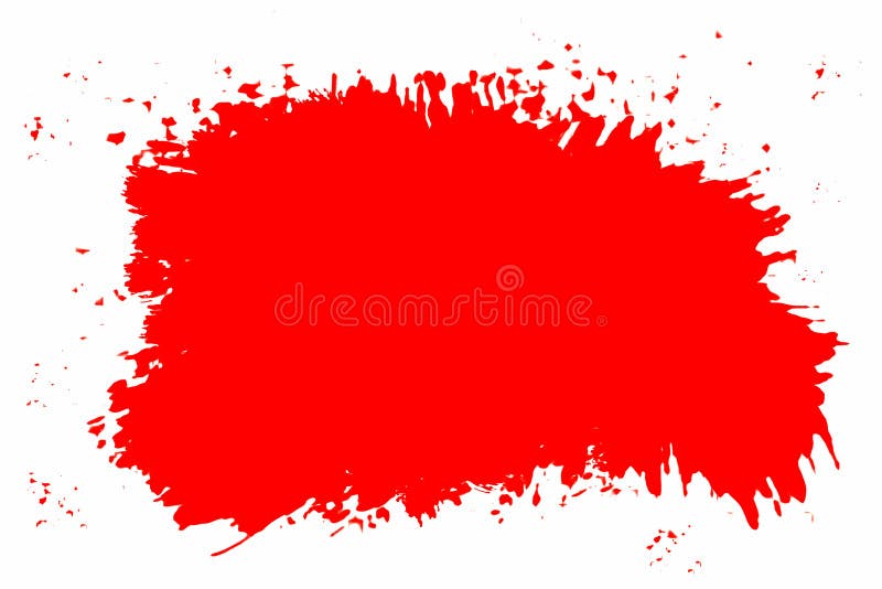 Red splatter stock illustration. Illustration of artist - 11925841