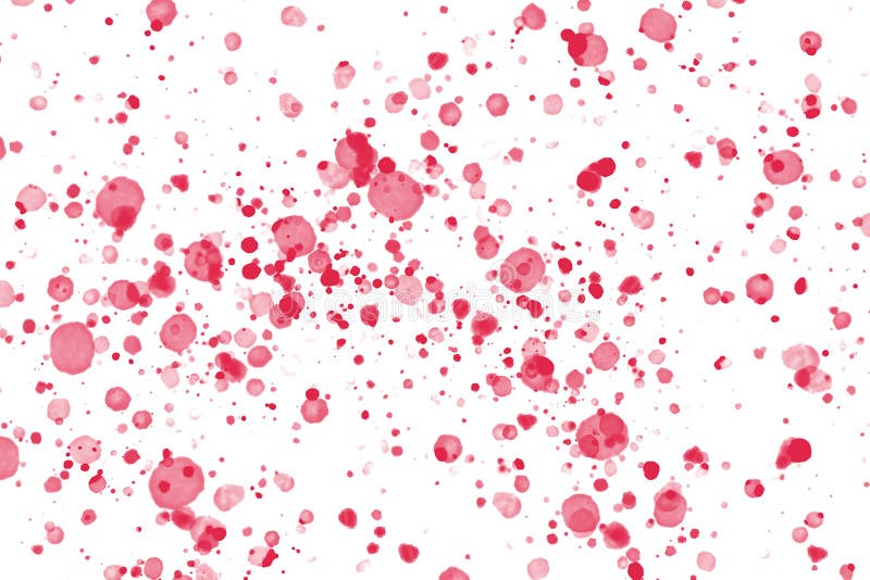 Red Splotches on White Background Stock Illustration - Illustration of ...