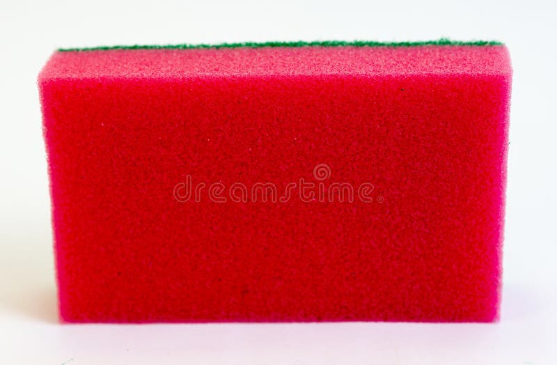 Red sponge stock photo. Image of bath, space, equipment - 48267638