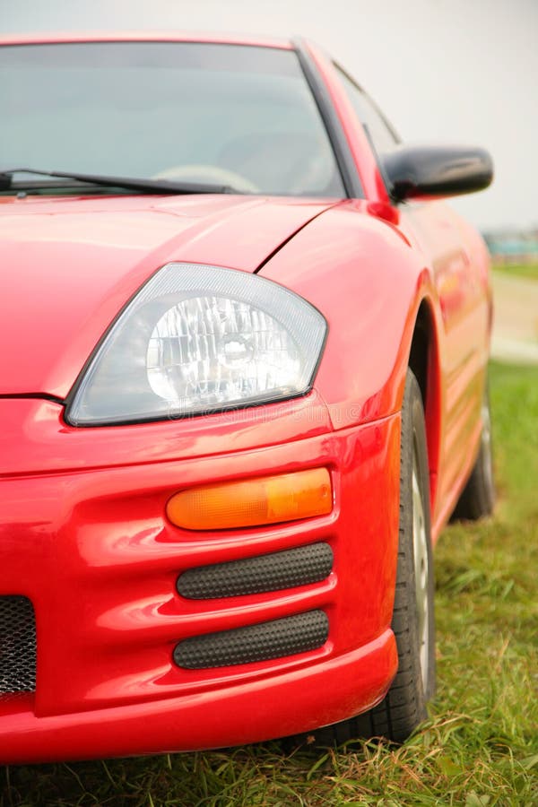Red sport car. stock photo. Image of elegance, prestige - 8147304