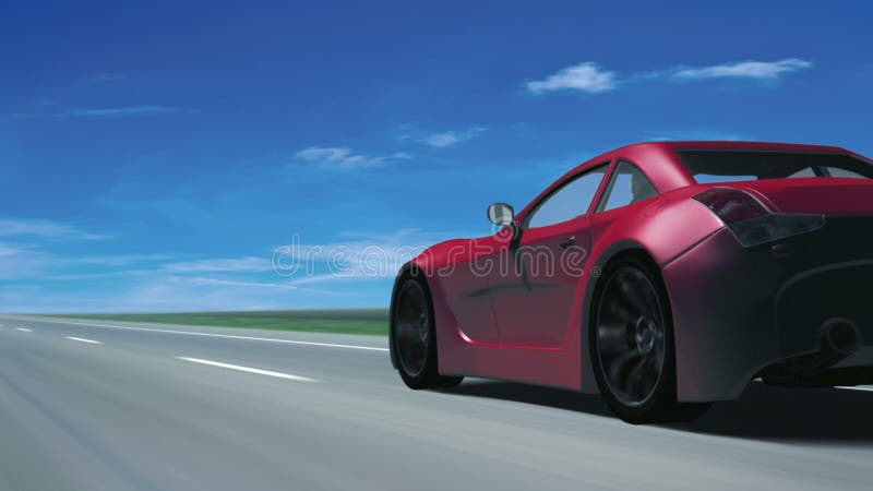 Driving Behind F1 Race Car on Desert Circuit Stock Video - Video of ...