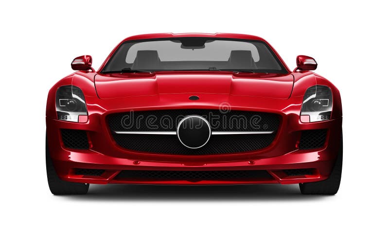 Mercedes Benz Silver Lightning Red