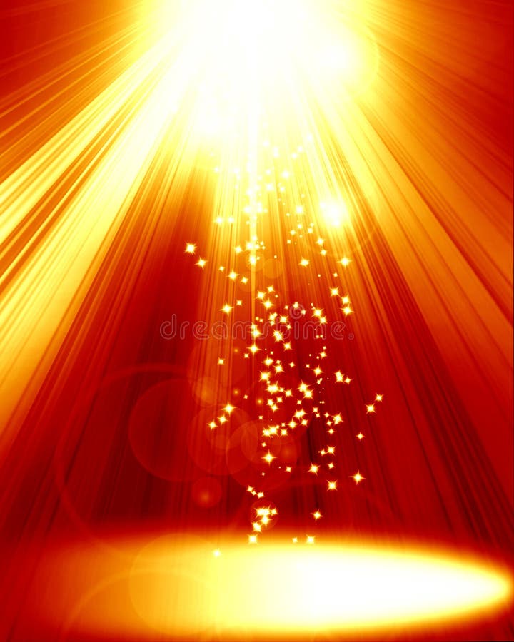 Red spotlight stock illustration. Illustration of effect - 33491667