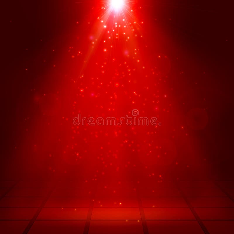 Red Spotlights, Ray, Fog, Smoke, Scene, Light Effects, Vector ...