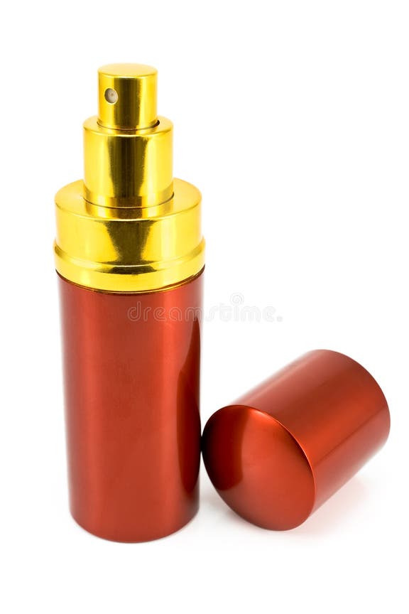 Red spray can stock image. Image of aerosol, aluminum - 23639899