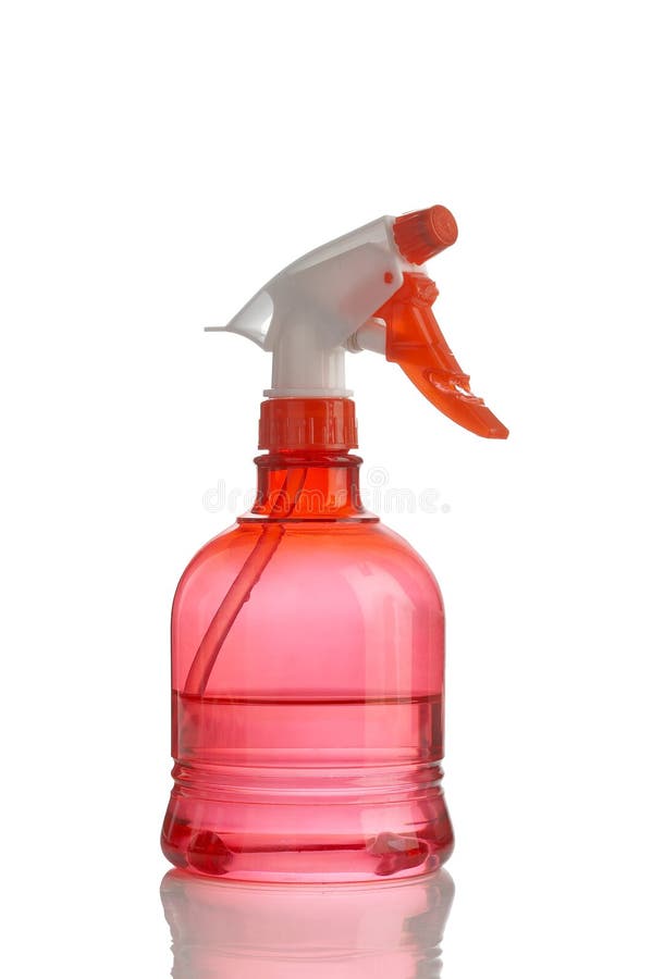 Red sprayer stock photo. Image of detergent, sprayer - 39736850