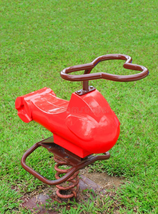 Red spring riders stock photo. Image of funny, outdoor - 25154092