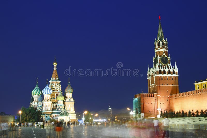 The Red Square stock photo. Image of landmark, chapel - 20438388
