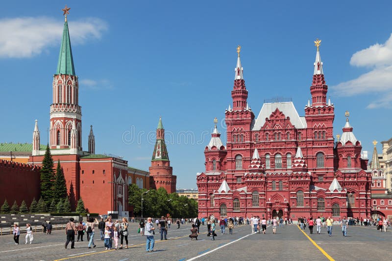 Red square editorial photo. Image of europe, brick, state - 24867586