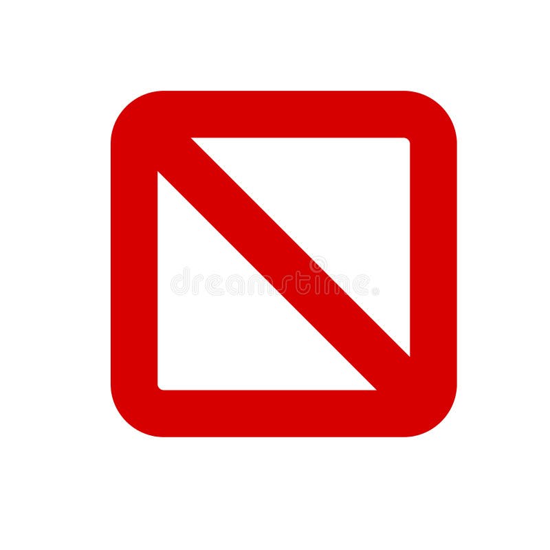 Blank Circle of Warning Sign. Isolated Vector Illustration Stock Vector ...