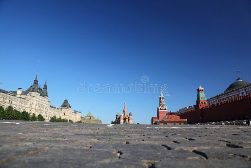 Red Square in Moscow stock image. Image of capital, landmark - 18361151