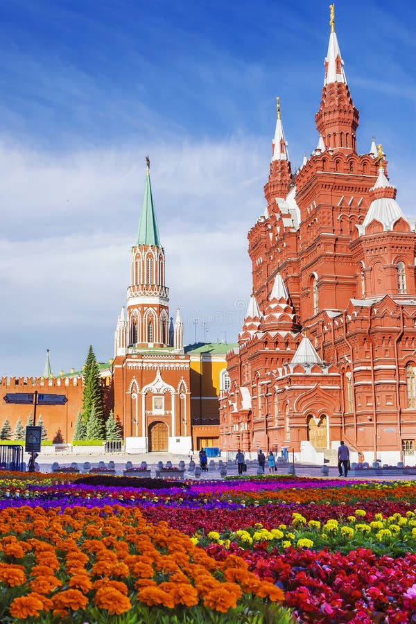 The Red Square, Moscow, Russia Stock Image - Image of architecture ...