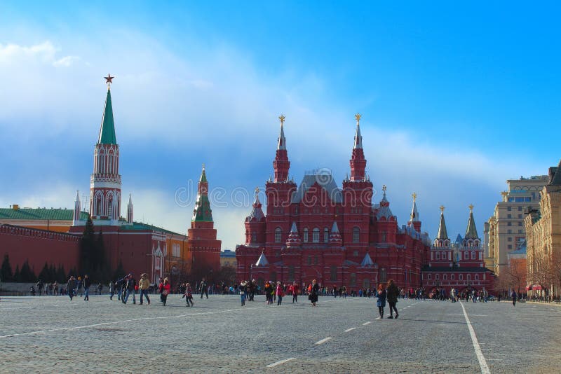 The Red Square. Moscow, Russia. Editorial Stock Photo - Image of ...