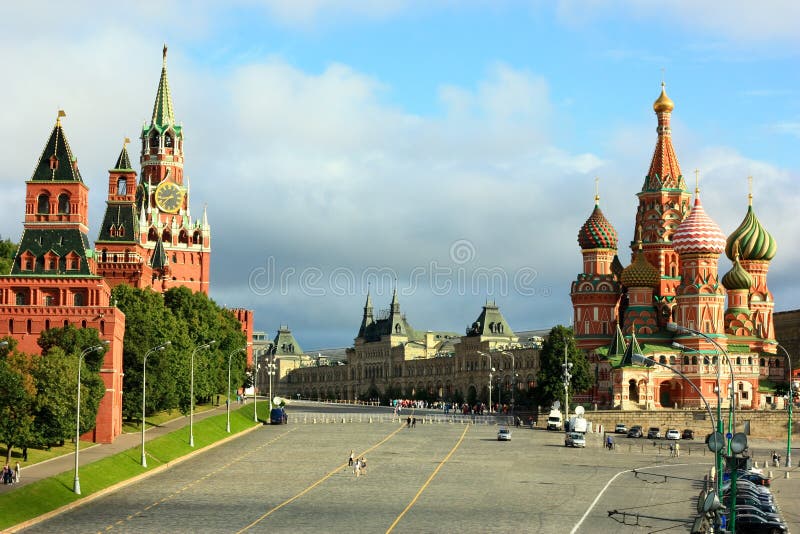 Red Square, Moscow, Russia stock image. Image of museum - 26969