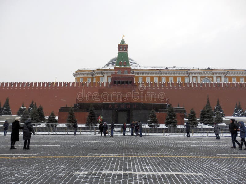 Red Square of Moscow in Winter Editorial Photo - Image of historical ...