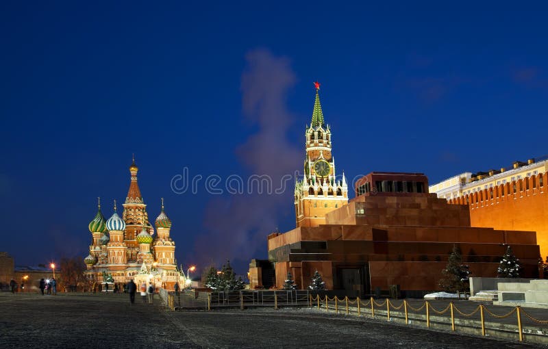 Red Square is the Most Famous Square in Moscow Stock Image - Image of ...