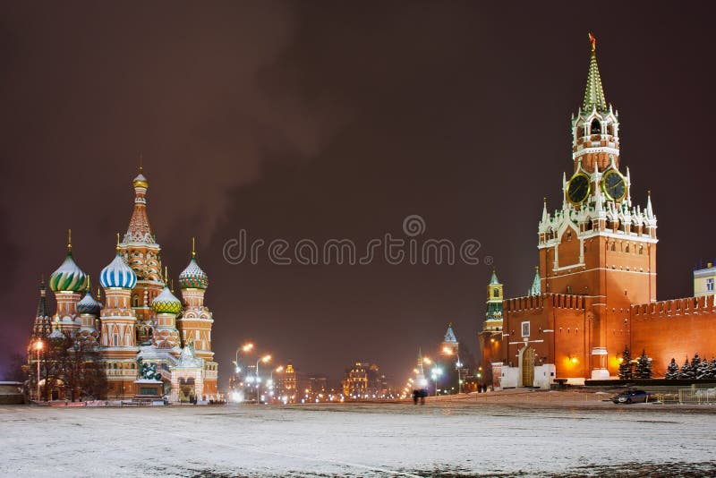 Red square stock photo. Image of moscow, famous, black - 2287564