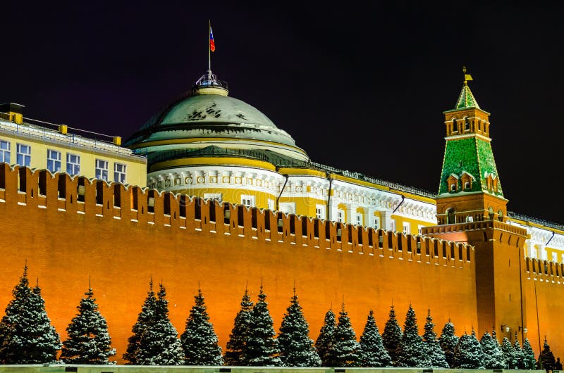 Red Square at night stock photo. Image of capital, city - 51890994