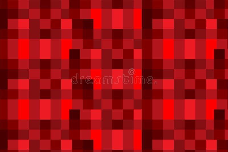 Red Square Pattern Abstract Background Stock Vector - Illustration of ...