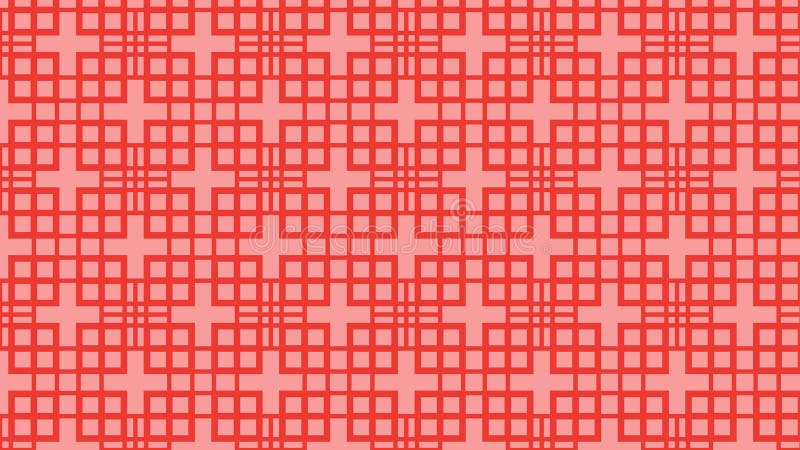 Red Square Pattern Background Vector Art Stock Illustration ...
