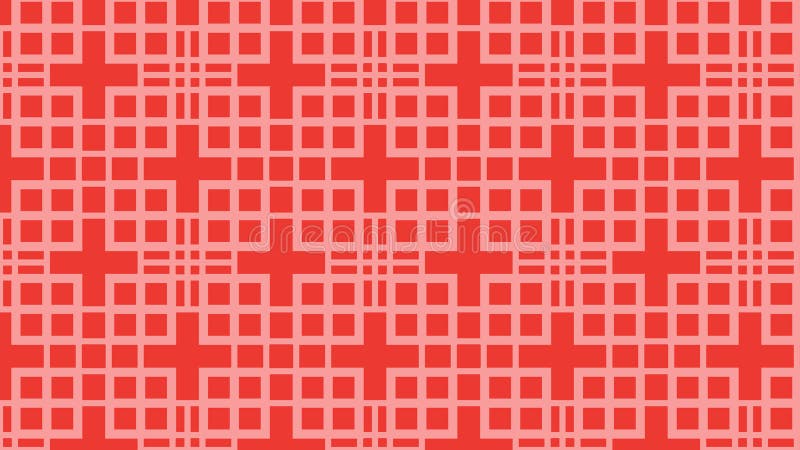 Red Square Pattern Vector stock vector. Illustration of geometric ...