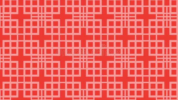 Red Square Pattern Vector stock vector. Illustration of geometric ...