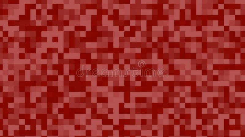 Red Square Pixels Form a Textured Background Pattern Stock Illustration ...