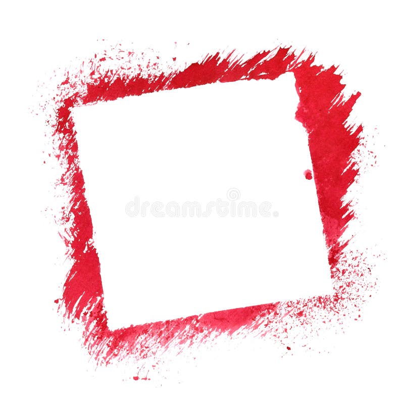 Red Square Stenciled Frame Stock Illustrations – 6 Red Square Stenciled ...