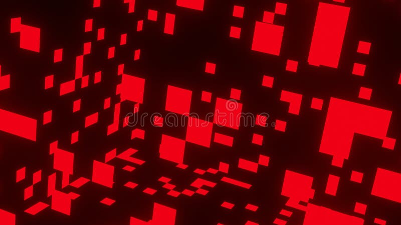 Red Squares Abstract stock illustration. Illustration of geometry ...