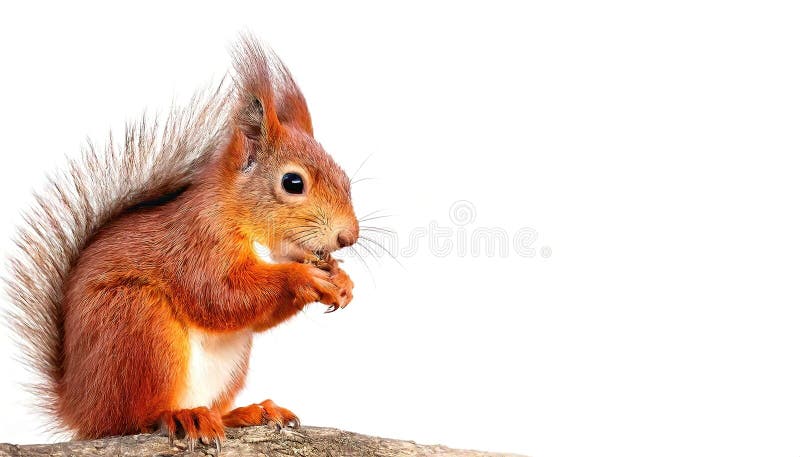 Red Squirrel - Sciurus Vulgaris - Also Called Eurasian Red Squirrel is ...