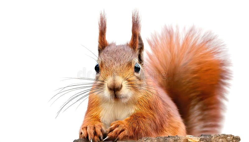 Red Squirrel - Sciurus Vulgaris - Also Called Eurasian Red Squirrel is ...