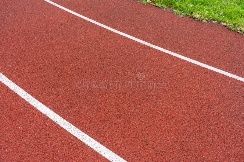 Red Stadium Coverage Texture, Treadmill Textured Background, Jogging ...