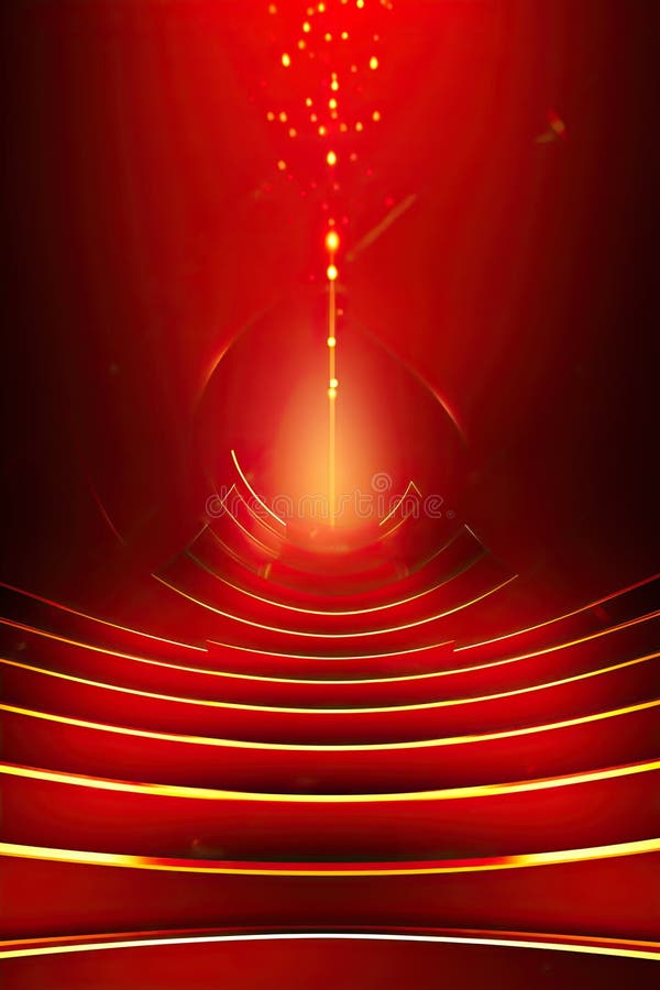 Red stage background stock image. Image of colors, abstract - 290865641