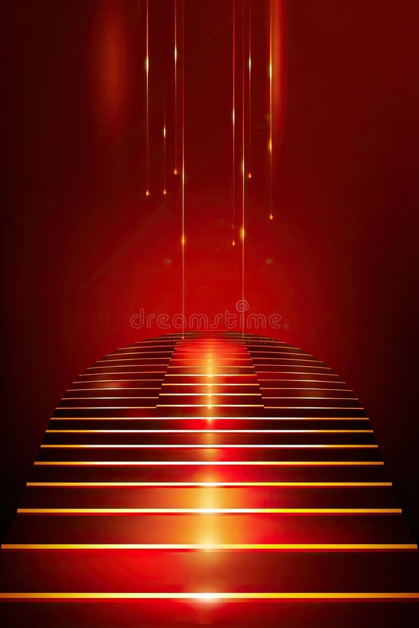 Red stage background stock image. Image of creativity - 296103359