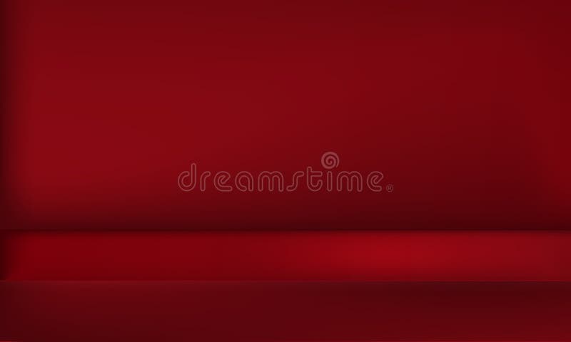 Red Stage Background Vector Design Stock Vector - Illustration of green ...