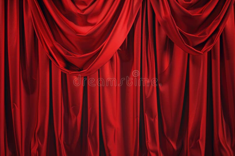 Red Stage Curtains stock photo. Image of backdrop, reliable - 359821068
