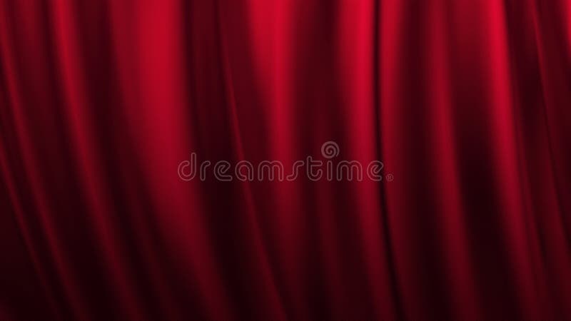 Red Stage Theatre Curtain Background Stock Photo - Image of fabric ...