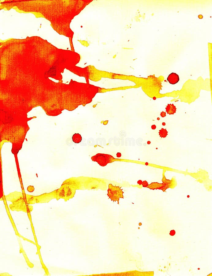 Red Stained Splotchy Color Paper Stock Photo - Image of retro, mess ...