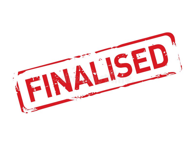 Finalised Stock Illustrations – 38 Finalised Stock Illustrations, Vectors & Clipart - Dreamstime