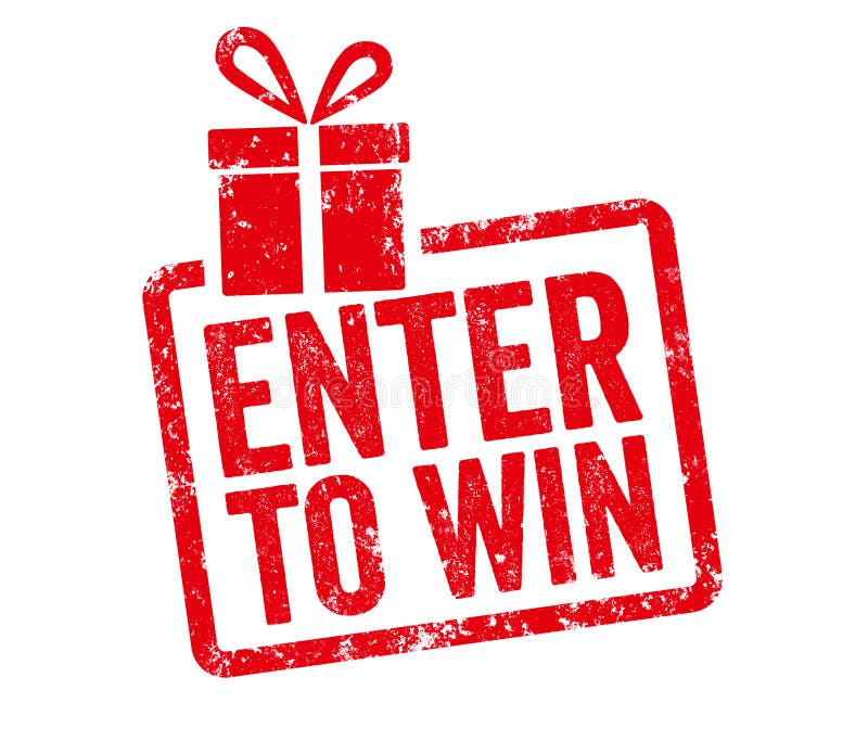 Red Stamp with Gift Icon - Mystery Box Stock Illustration ...