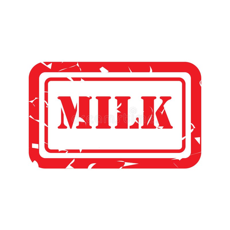 Label milk stock vector. Illustration of breakfast, calcium - 50457652