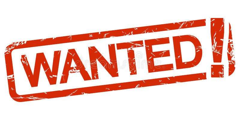 Wanted stamp stock vector. Illustration of banner, seal - 125012569
