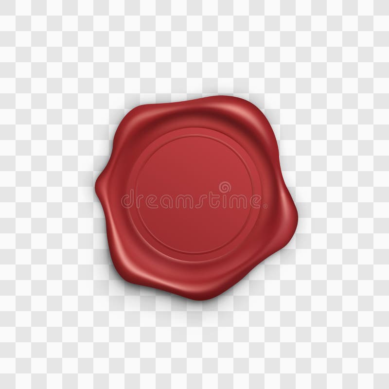 Red Stamp. Wax Seal. Retro Label. Quality Garantee Label. Vector ...