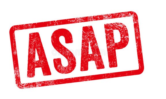 Red Stamp on a White Background - ASAP Stock Illustration ...