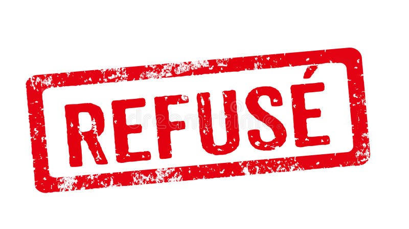 Refus Stock Illustrations – 4 Refus Stock Illustrations, Vectors ...