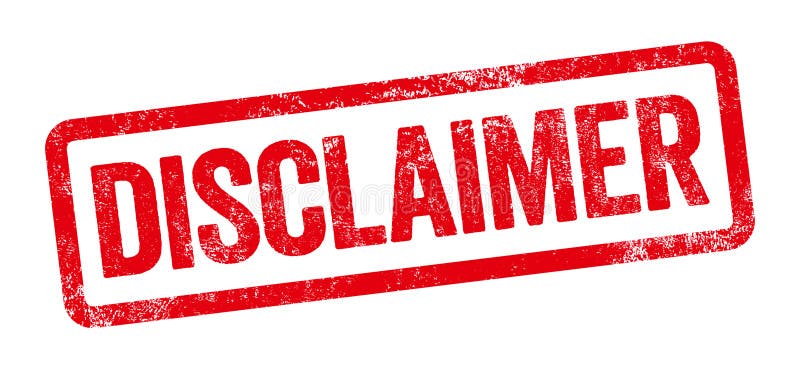 Word Disclaimer Stock Illustrations – 492 Word Disclaimer Stock ...