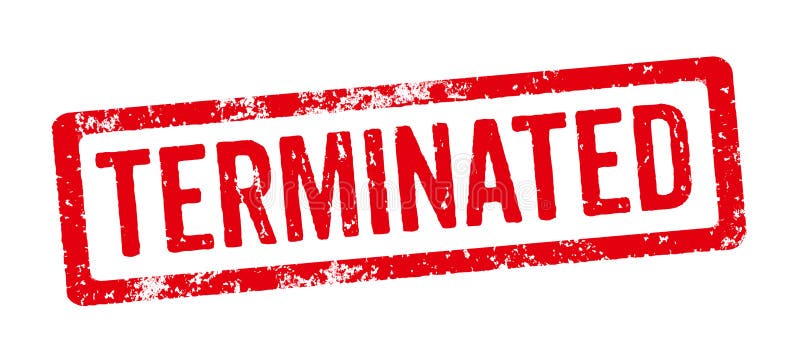 Terminated Red Stock Illustrations – 463 Terminated Red Stock ...