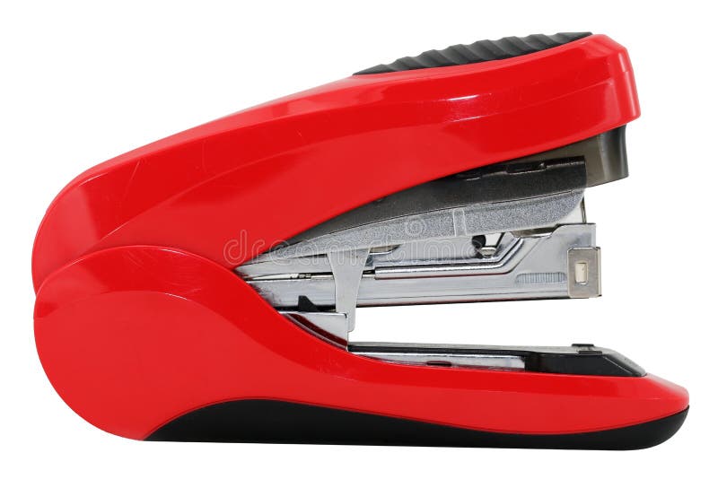 Staple Gun Isolated White Background Stock Image - Image of improvement ...