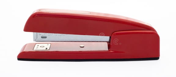 Red Stapler stock image. Image of business, single, stapler - 80448041